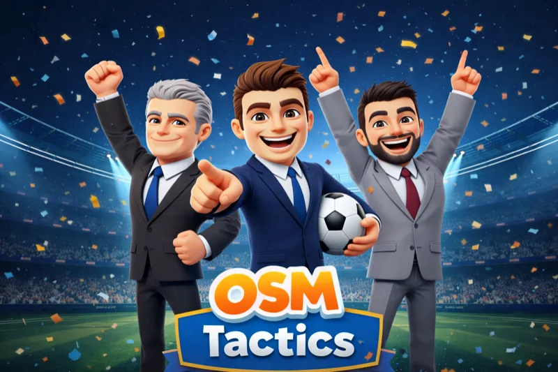 OSM Tactics - Tactics App for Online Soccer Manager