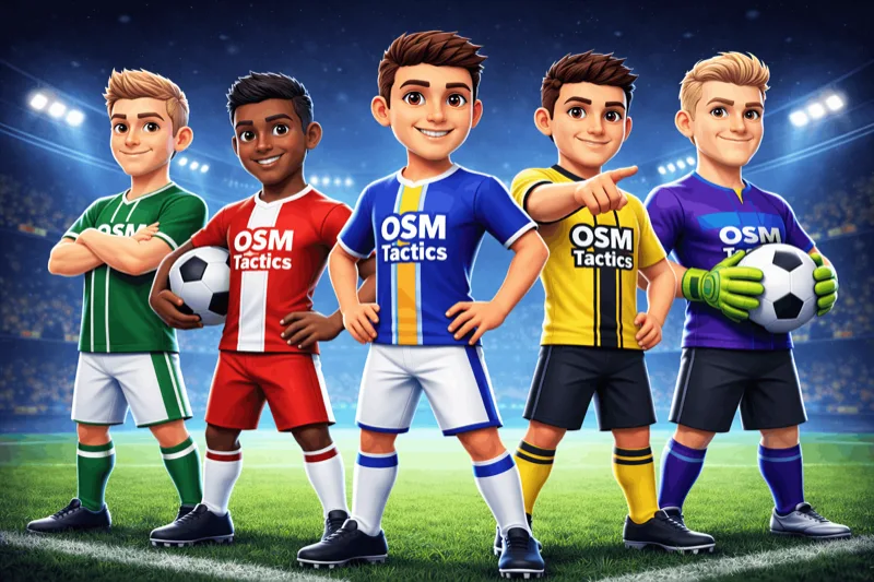 OSM Tactics - Tactics App for Online Soccer Manager